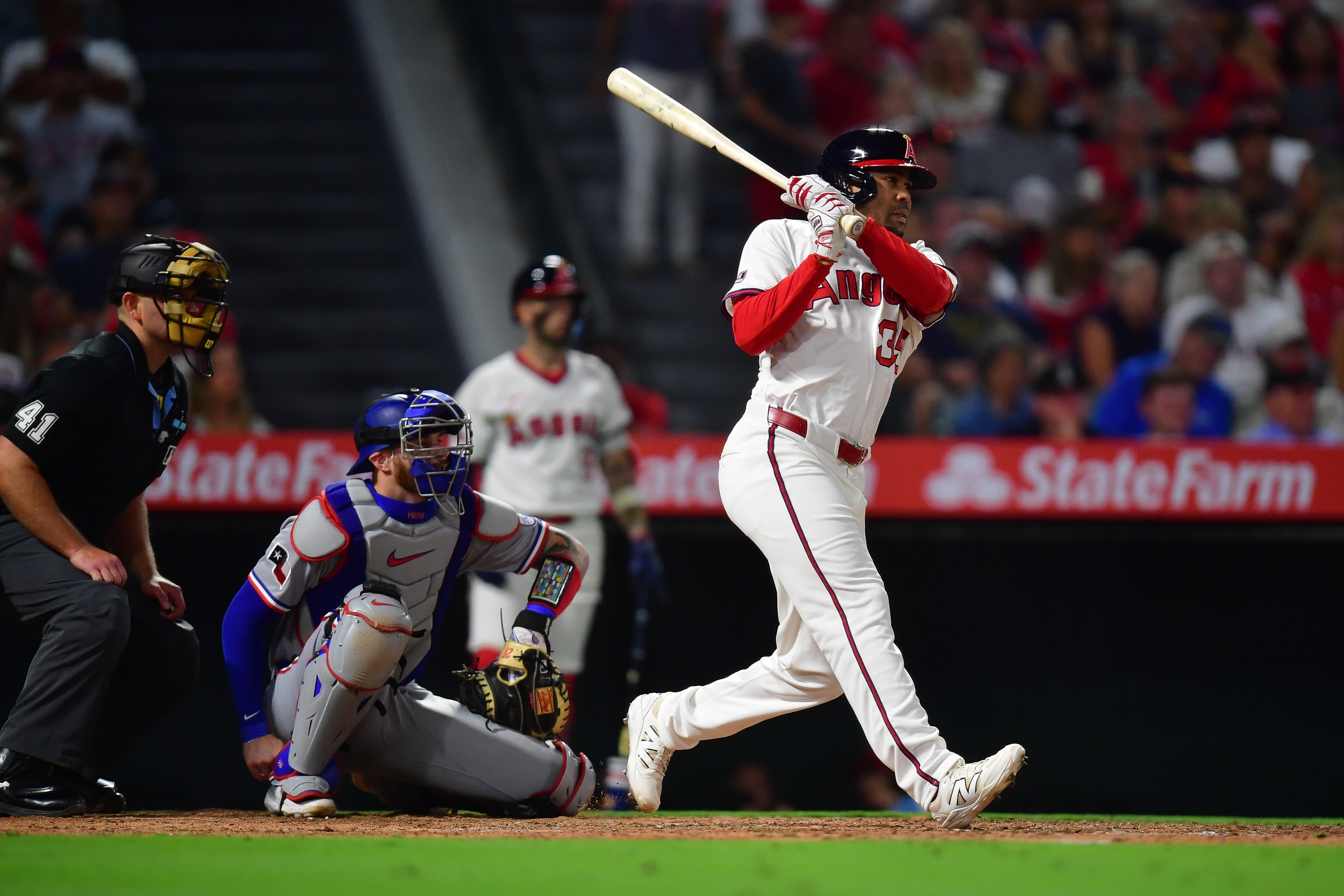 Schanuel’s Walk-Off Walk in Ninth Inning Lifts Angels Past Rangers 6-5 ...